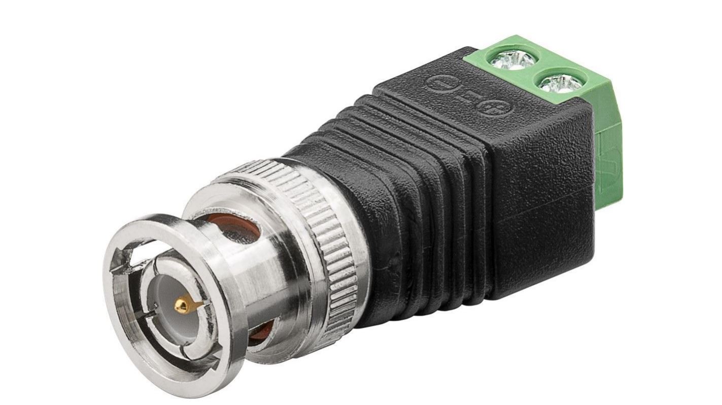 Connecteurs - CONNECTEUR COAXIAL BNC - Fiche BNC femelle vers bornier 2 ...