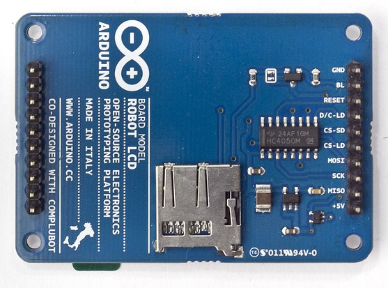 Outil de développement - ARDUINO ET TINKERKIT Shield Arduino ARDUINO - SHIELD ECRAN TFT 1.77 ...
