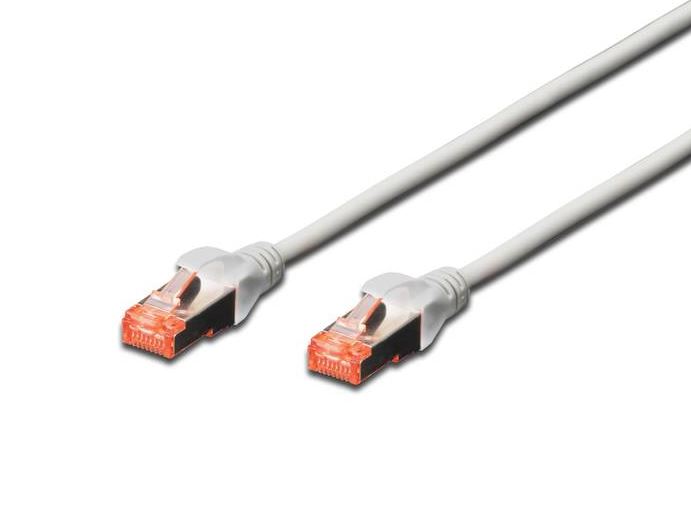 Cordon RJ45 S/FTP LSOH CAT6 gris 3m