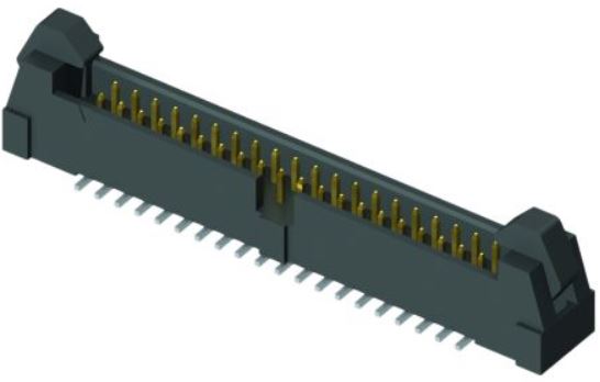 Connecteurs - CONNECTEUR MULTIPÔLE CARRÉ HE10 SAMTEC - Connecteur HE10 ...