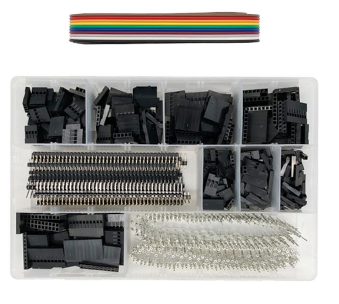 Kit de connecteur dupont avec nappe à câbler 310 piéces