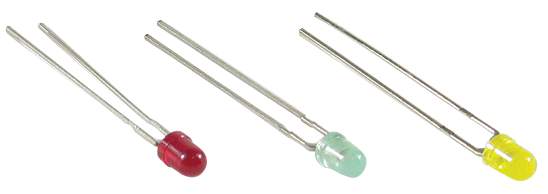 Optoélectronique - Ampoules - DIODE LED Ø5MM MIC - DIODE LED Ø5mm VERTE ...
