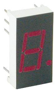 Optoélectronique - Ampoules - AFFICHEUR 7 SEGMENTS ANODES COMMUNES QT ...