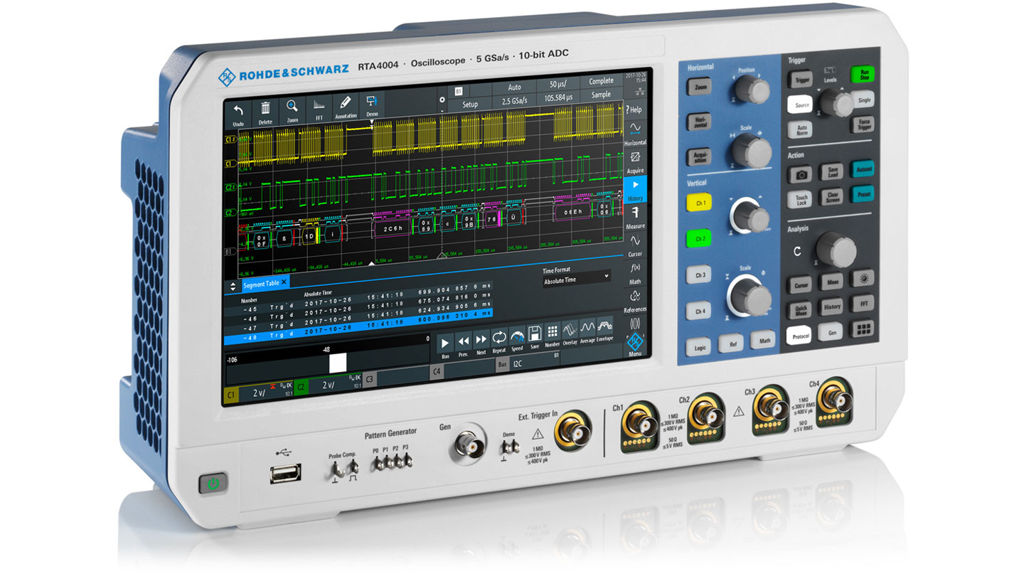 Appareils de mesure - OSCILLOSCOPES NUMÉRIQUES ROHDE & SCHWARZ ...
