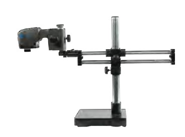 Statif double bras avec pince étau