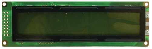 AFFICHEUR LCD 2x24 CARACT. RÉTROECLAIRE