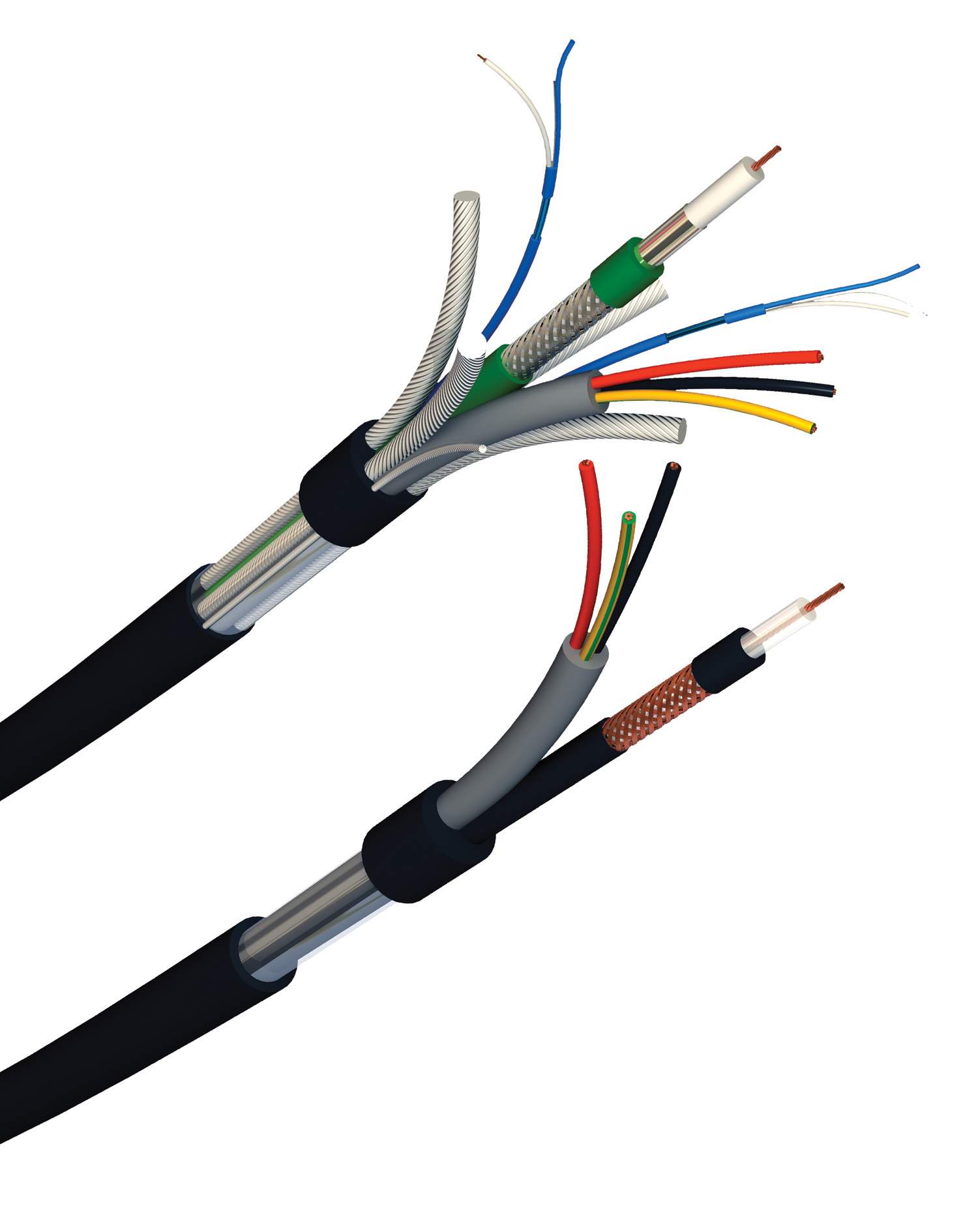 Câble - CÂBLE COAXIAL TYPE KX - CABLE COAX. 75 OHMS VIDEO SURVEIL. 100m ...
