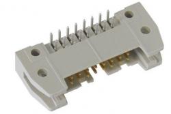 Connecteurs - EMBASE MULTIPÔLE CARRÉE HE10 HARTING - CONNECTEUR MALE ...