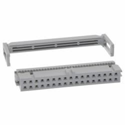 Connecteurs - CONNECTEUR MULTIPÔLE CARRÉ HE10 FCI - Fiche HE10 femelle ...