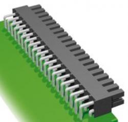 Connecteurs - EMBASE MULTIPÔLE CARRÉE HE10 SAMTEC - HE10 Coude femTHT ...