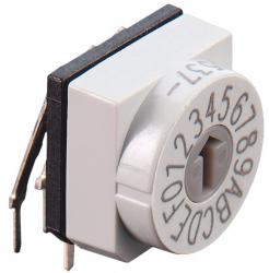 Interrupteurs \Indicateurs - ROUE CODEUSE COMMUTATEUR DE CODAGE HARTMANN - COMMUTATEUR DE CODAGE ...